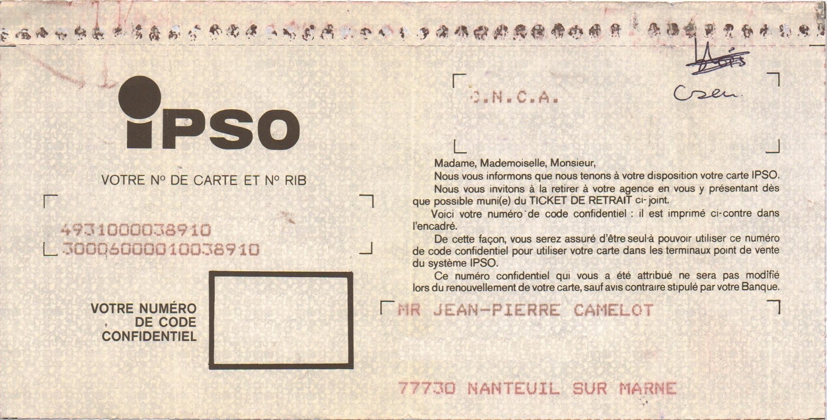 France IPSO Trials - Phonecard Museum