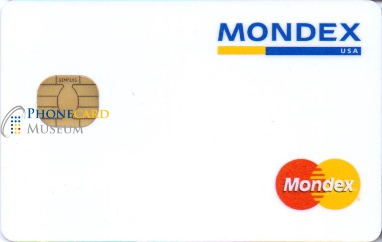 Mondex E-Purse - Phonecard Museum