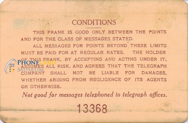 The Credit Card - Phonecard Museum