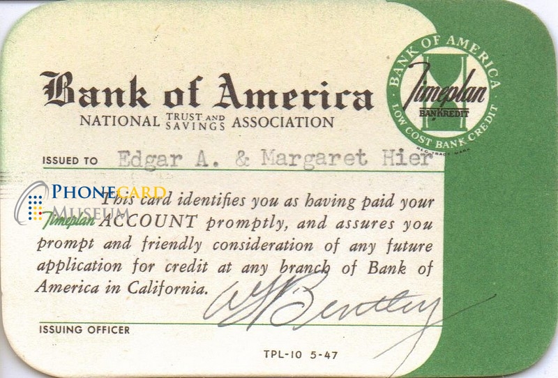 The Credit Card - Phonecard Museum